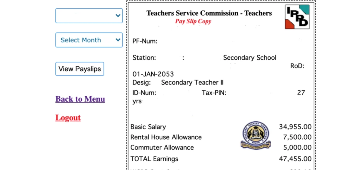 TSC Grade C2 Salary Scale