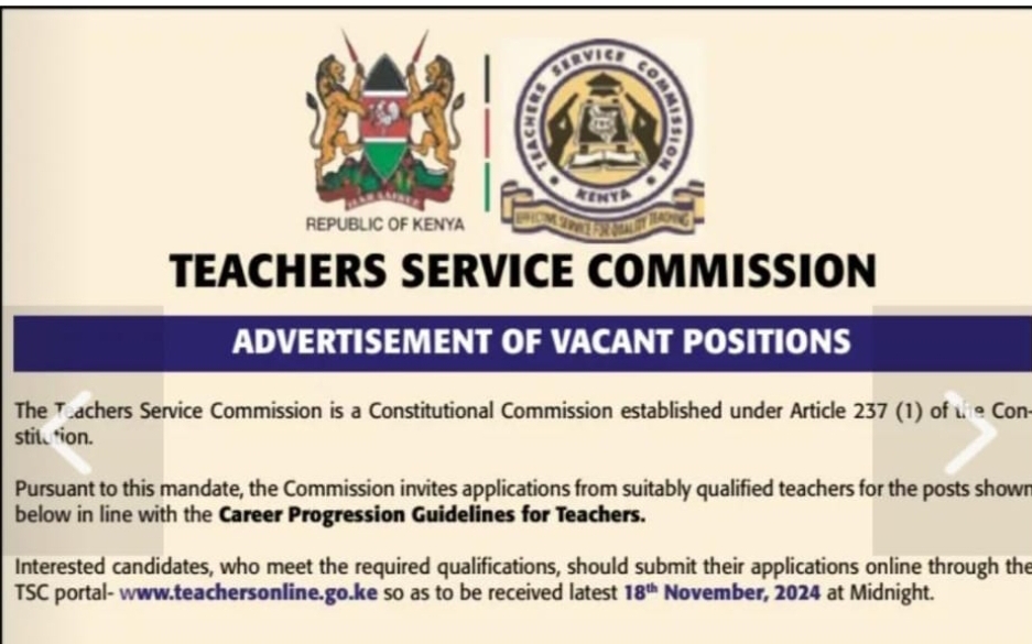 TSC Lists Additional Documents Required For Verification In 8707 ...