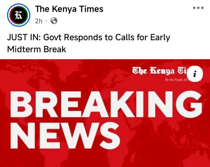 Ministry Of Education Gives Fresh Directives On Closing Schools ...